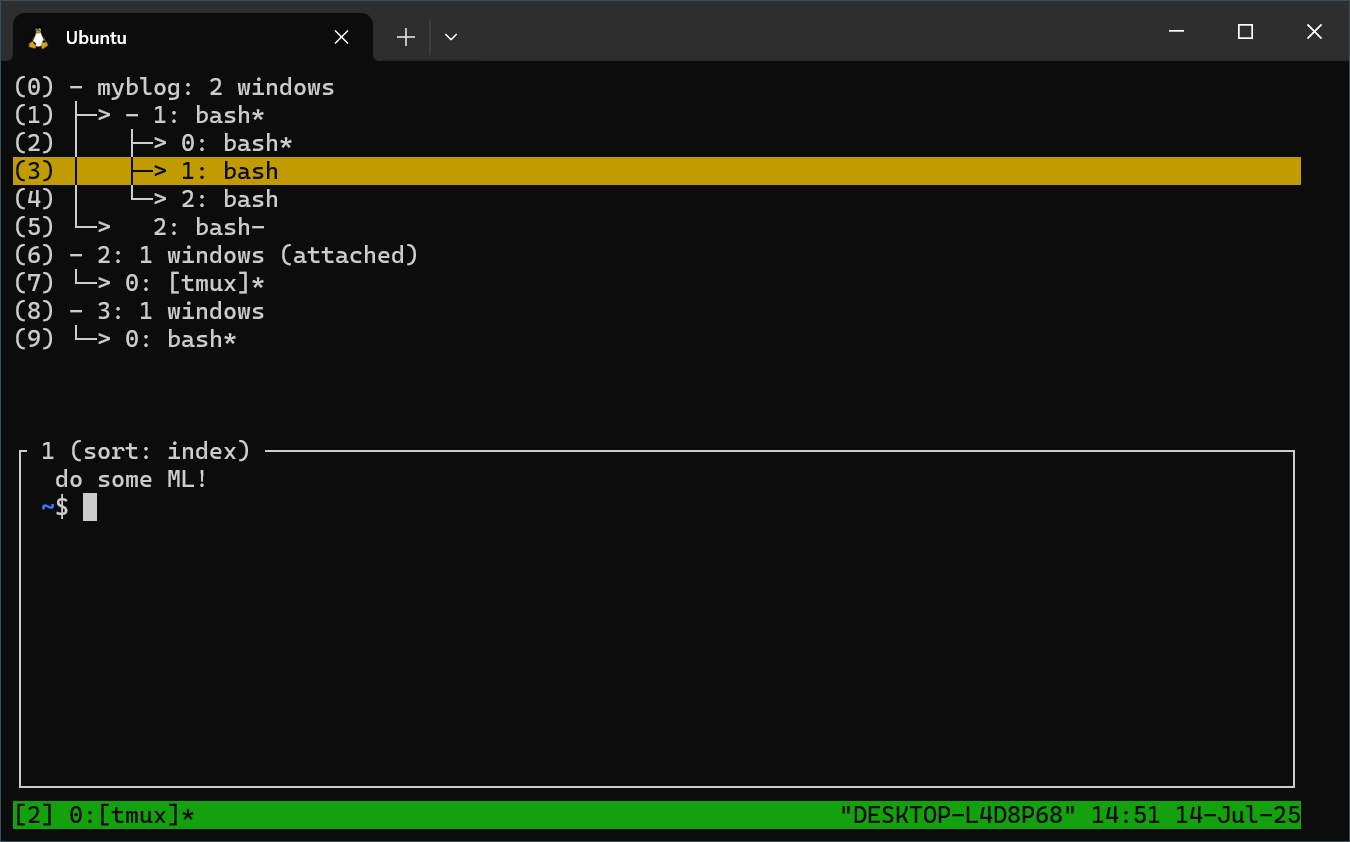 Getting Started with tmux - A Beginners Guide – Exploring ML